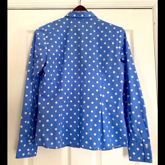 Tops | Polka Dot Button Down Shirt | Poshmark